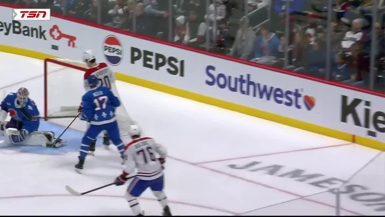 MTL@COL: Hutson scores PPG against Mackenzie Blackwood | Montréal Canadiens