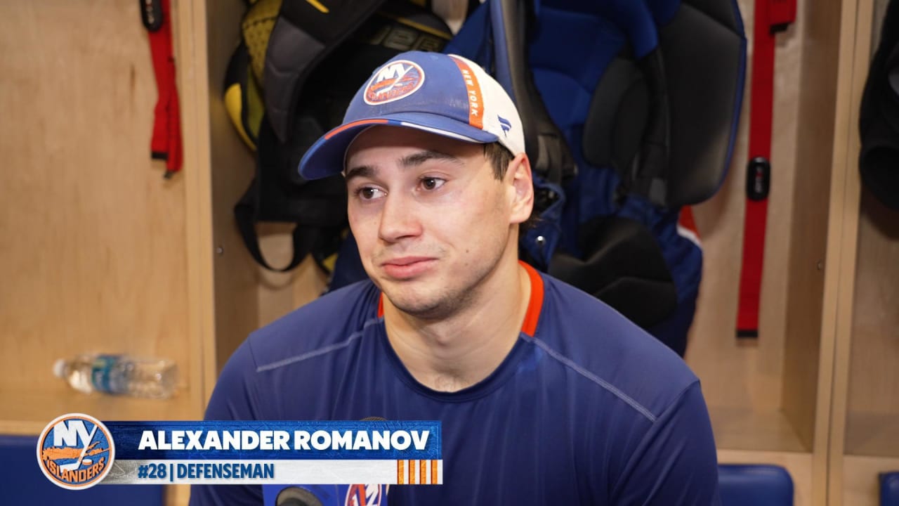 Practice 2/20: Alex Romanov | New York Islanders