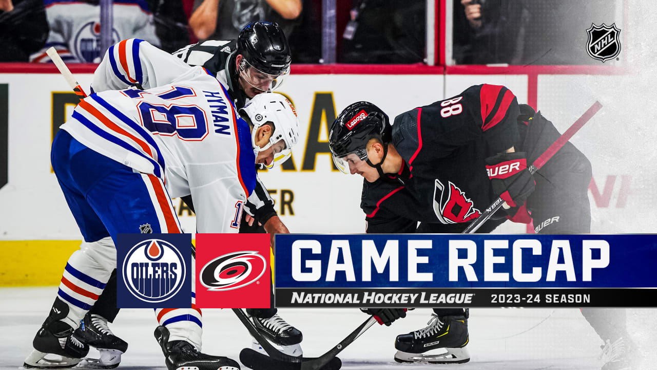 Hurricanes score 4 in 1st, hold off Oilers | NHL.com