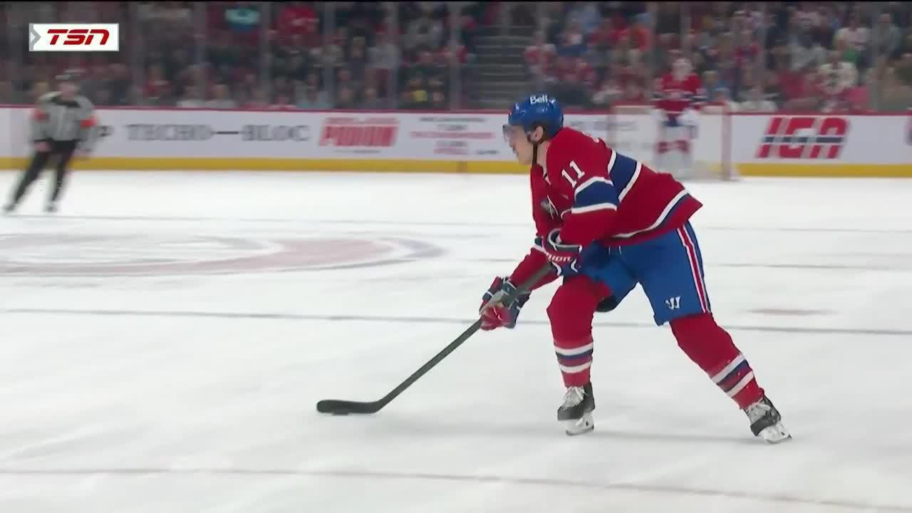 DET@MTL: Newhook scores a goal | Montréal Canadiens