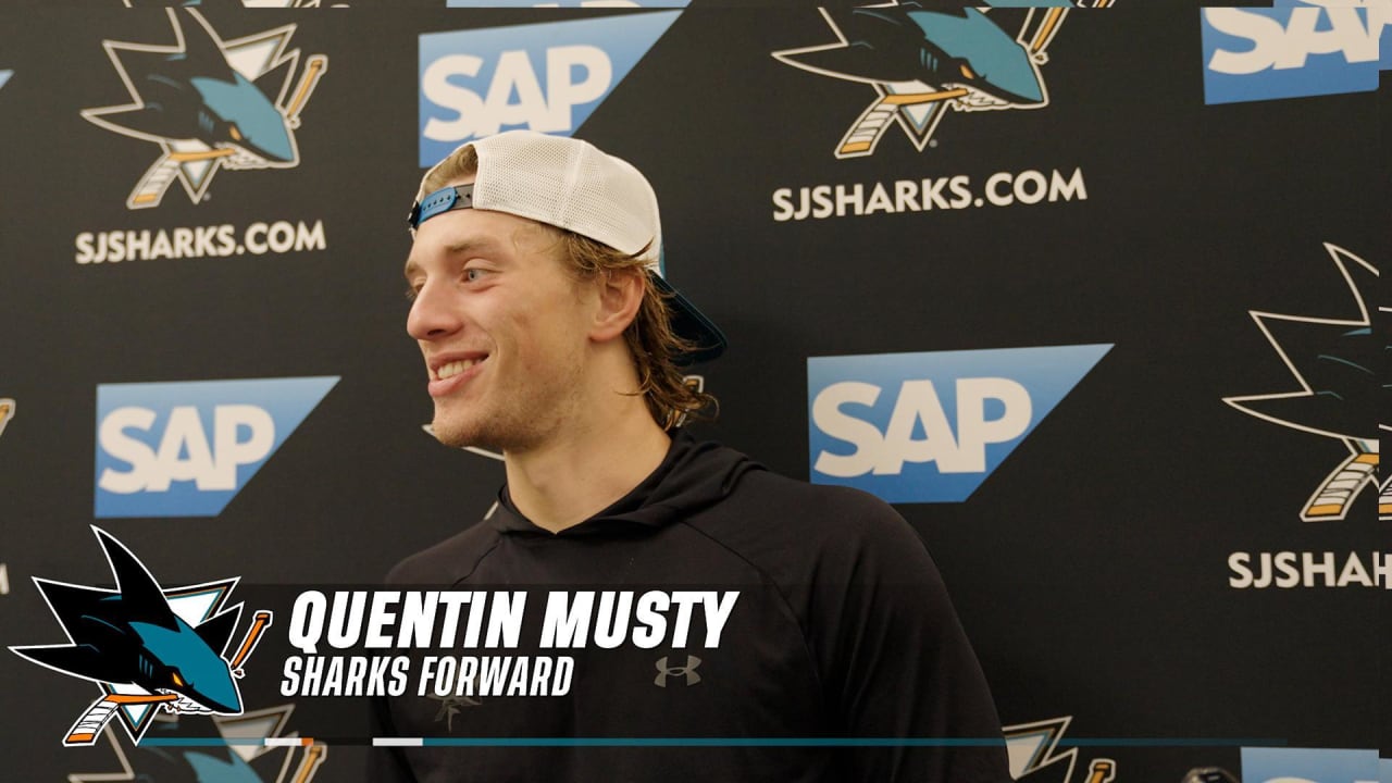 Media Availability (9/11): Quentin Musty | San Jose Sharks