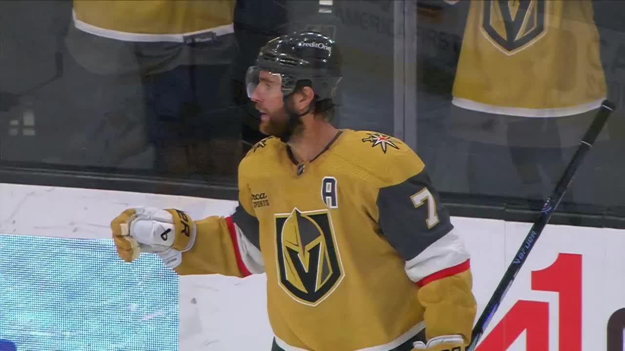 NSH@VGK: Pietrangelo scores goal against Kevin Lankinen | Vegas Golden ...