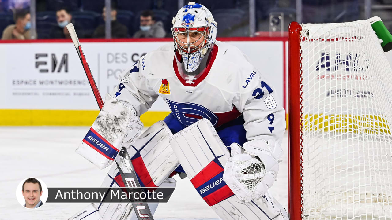Marcotte : Un premier quart ardu pour le Rocket | LNH.com