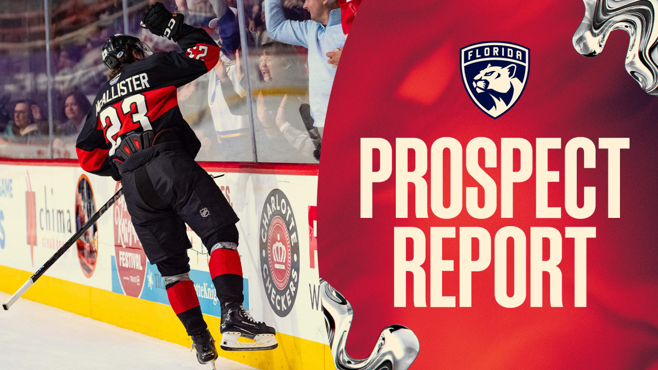 Panthers Prospect Report: November 15, 2024 | Florida Panthers