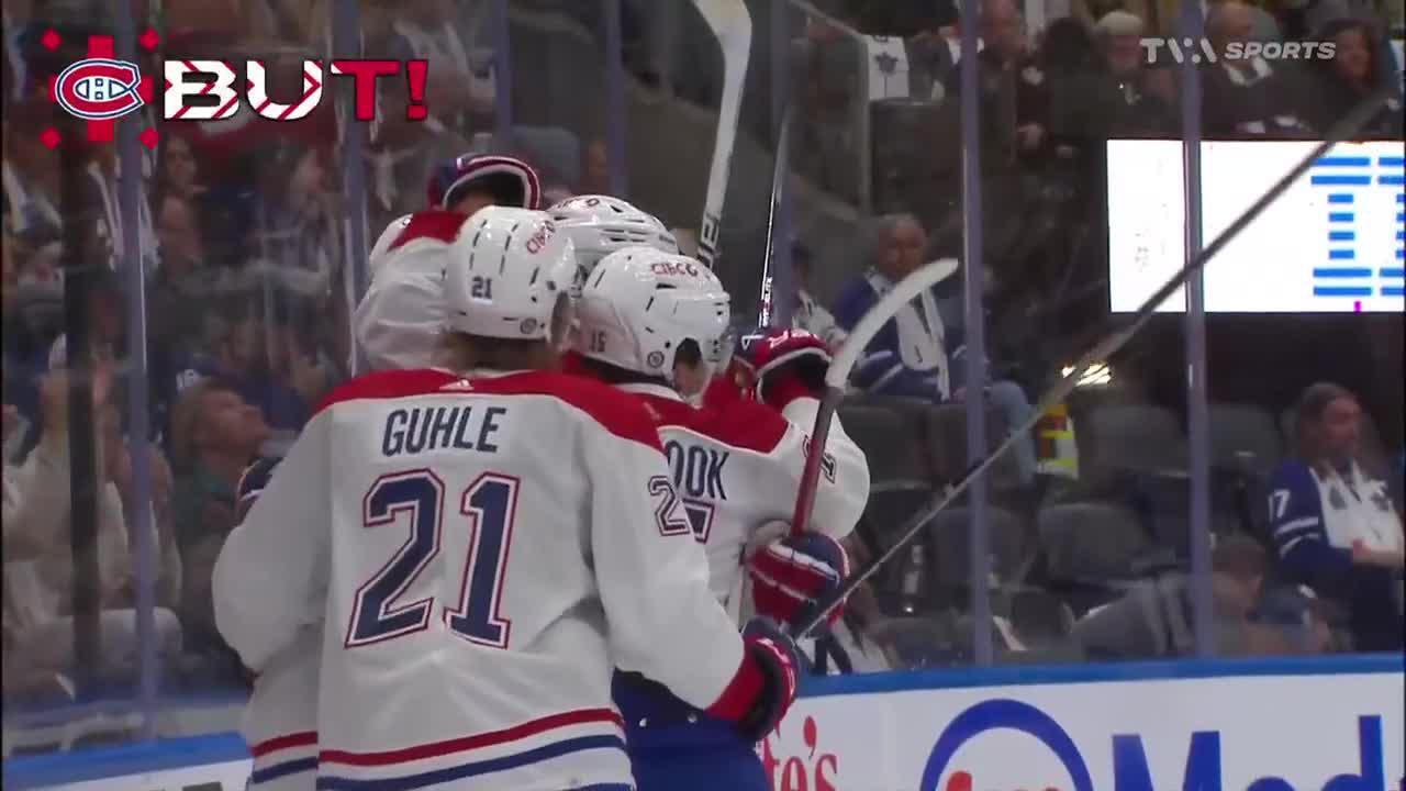 Newhook double l'avance | Canadiens de Montréal