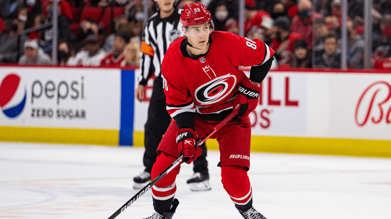 Canes Re-Sign Necas To Two-Year Contract | Carolina Hurricanes