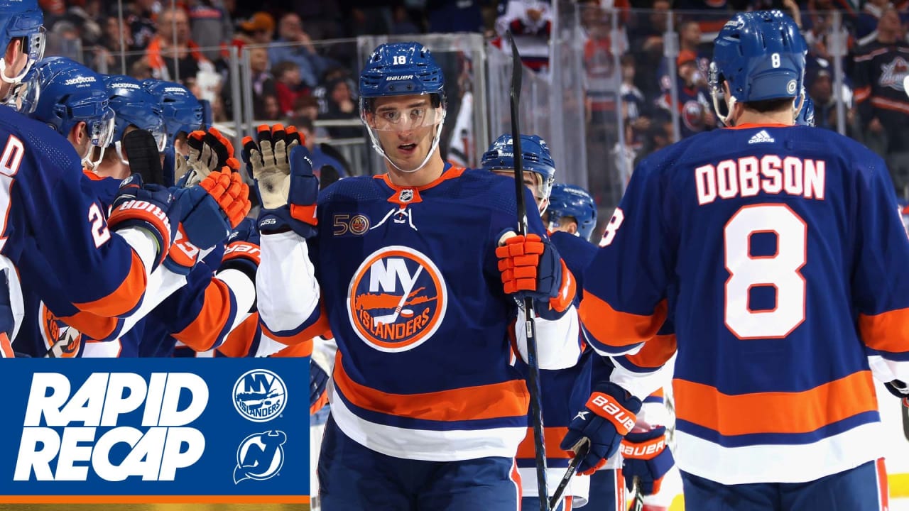 Rapid Recap: Islanders 5, Devils 1 | New York Islanders