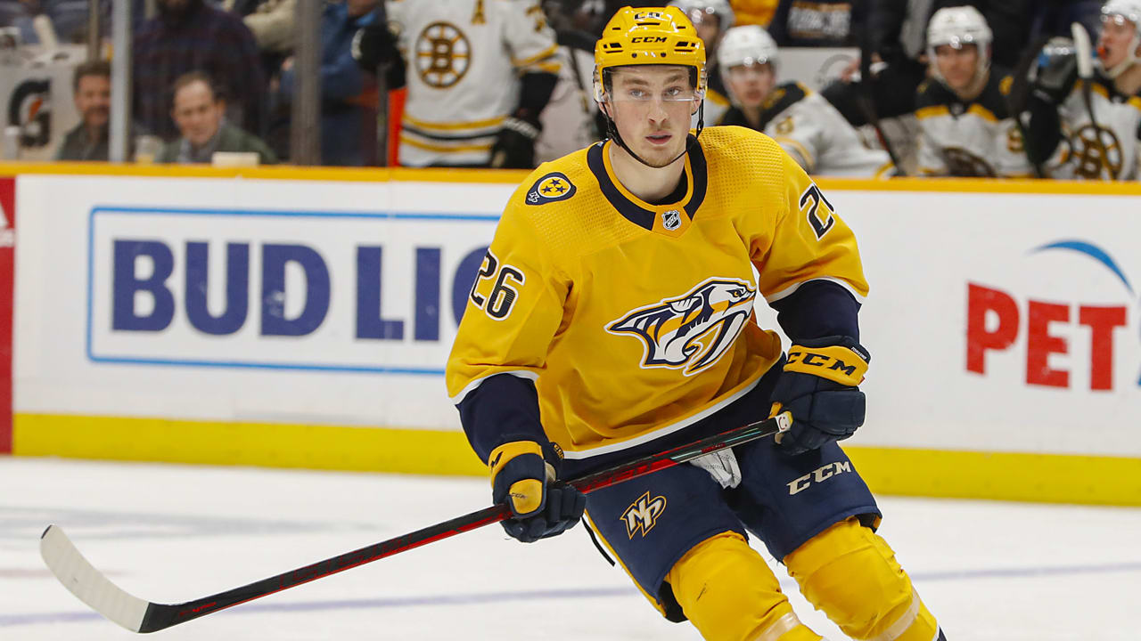 Tomasino discusses Predators, rookie season in Q&A with NHL.com | NHL.com