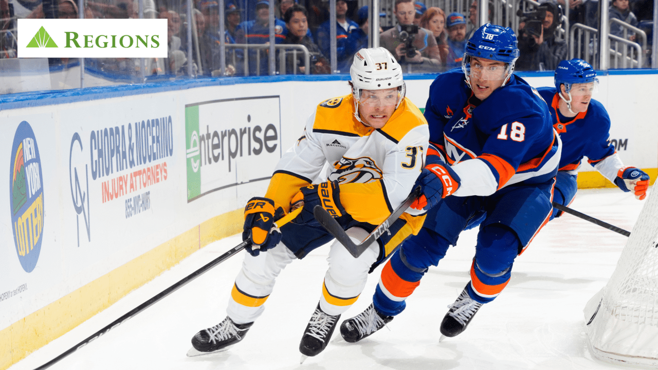 Preds Start Back-to-Back Set in New York With Loss to Islanders ...