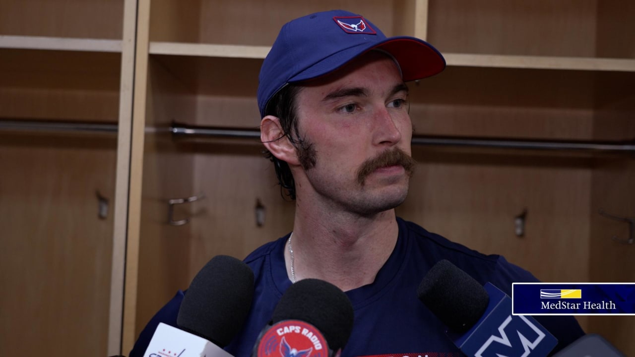 Postgame | Charlie Lindgren | Washington Capitals