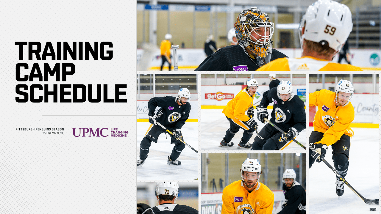 Penguins Open Training Camp on Sept. 22 at UPMC Lemieux Sports Complex ...