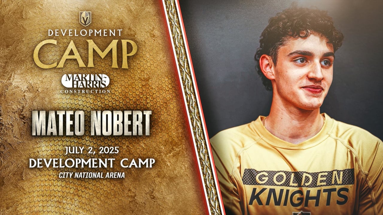 Mateo Nobert 2025 Development Camp | Day Three | Vegas Golden Knights
