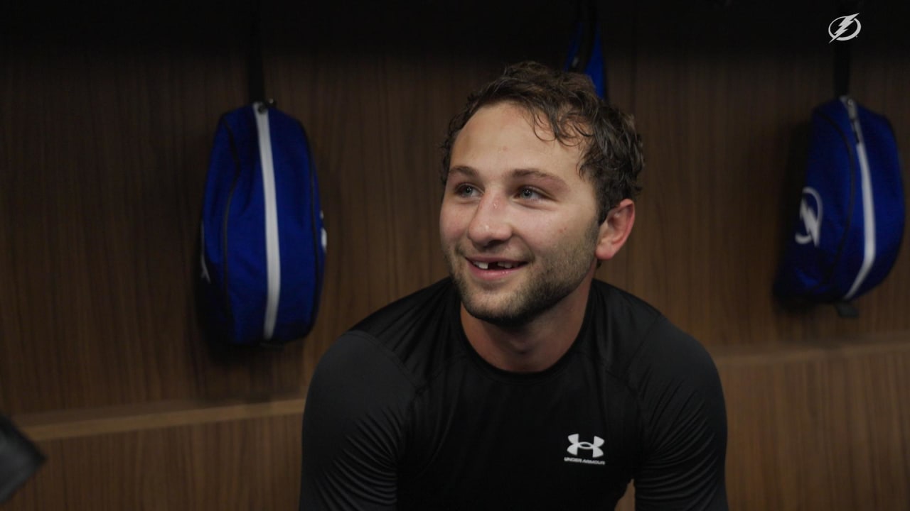 Dylan Duke | Pregame at Nashville Predators | Tampa Bay Lightning