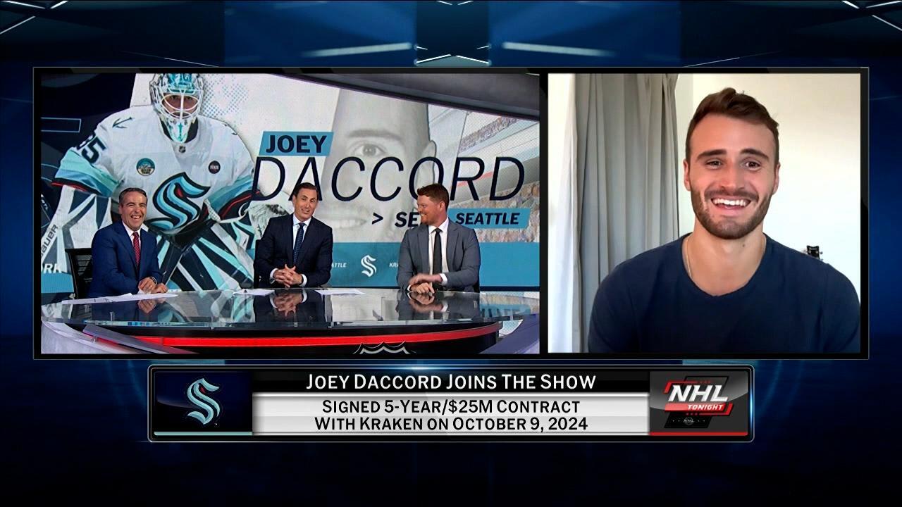 Joey Daccord on offseason | Seattle Kraken
