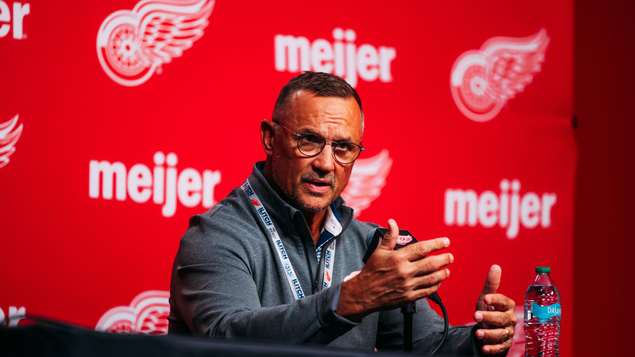 Yzerman shares expectations, highlights benefits of continuity ahead of ...