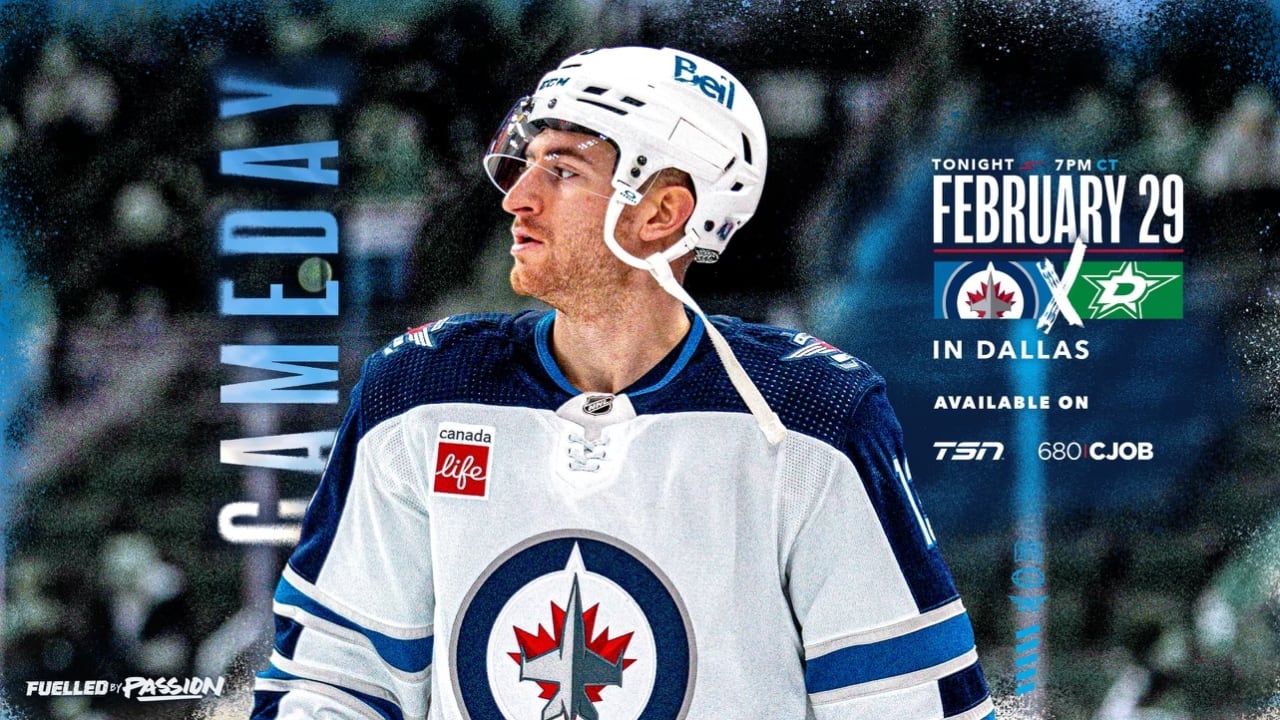 GAMEDAY: Jets at Stars | Winnipeg Jets