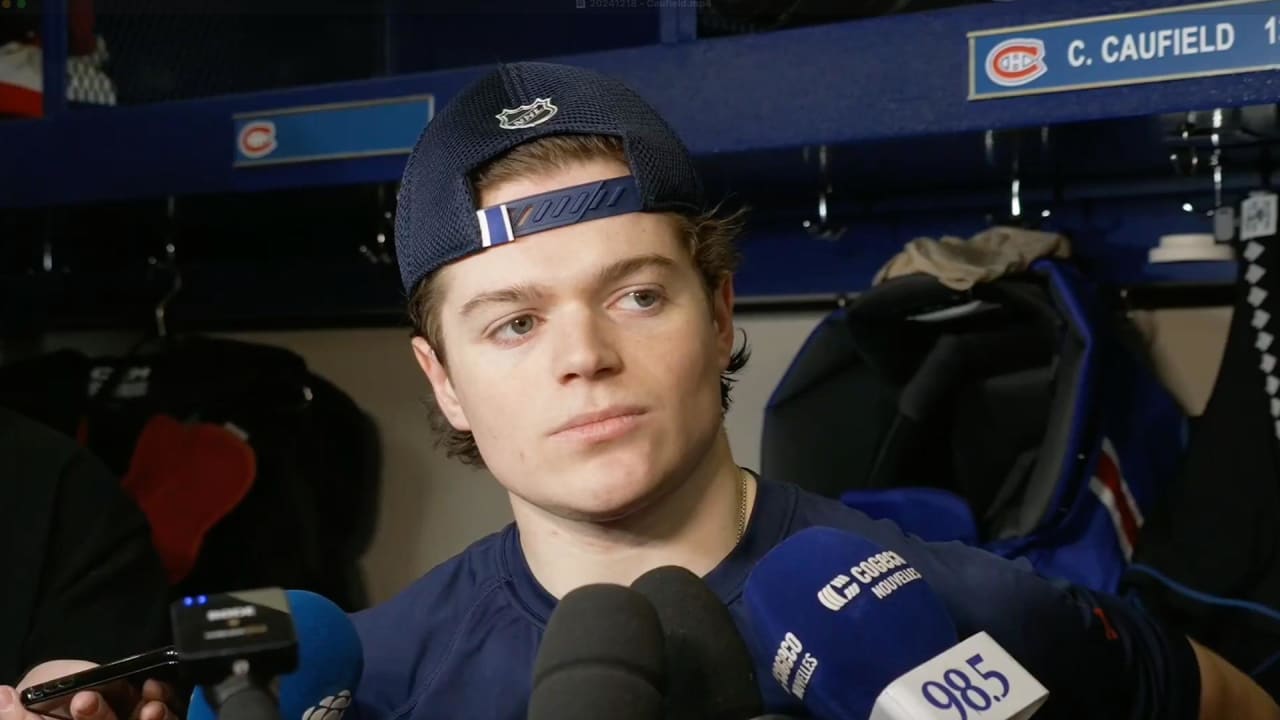 Media op: Caufield | Montréal Canadiens