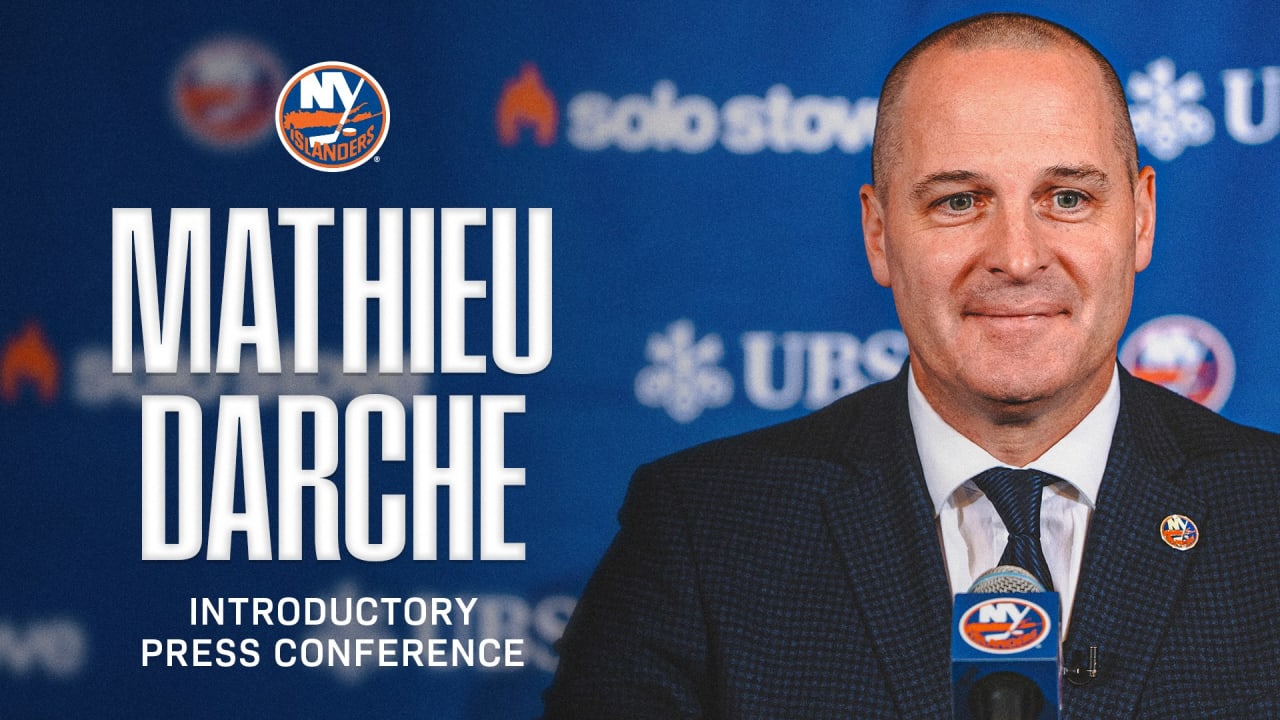Mathieu Darche Press Conference | New York Islanders