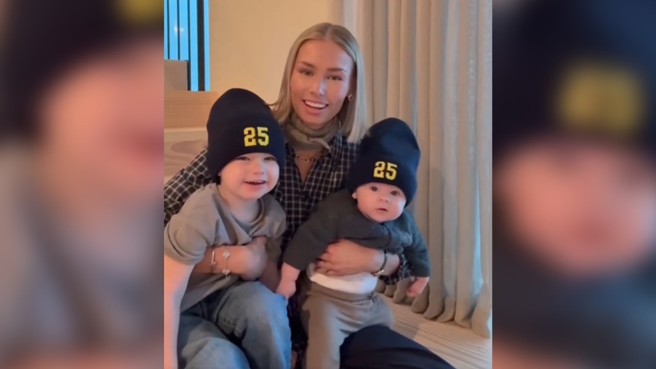Markstrom’s sons, wife wish him good luck at 2026 Olympics | NHL.com
