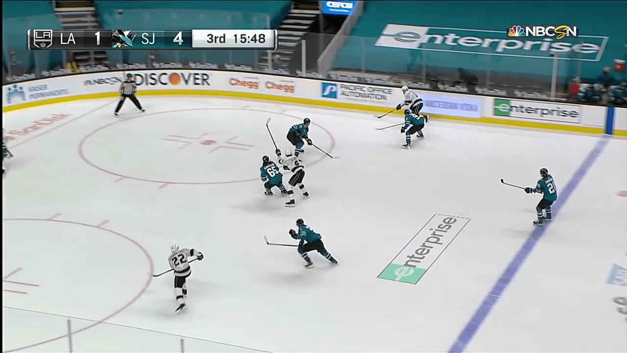 Kempe cleans up in the blue paint | Los Angeles Kings