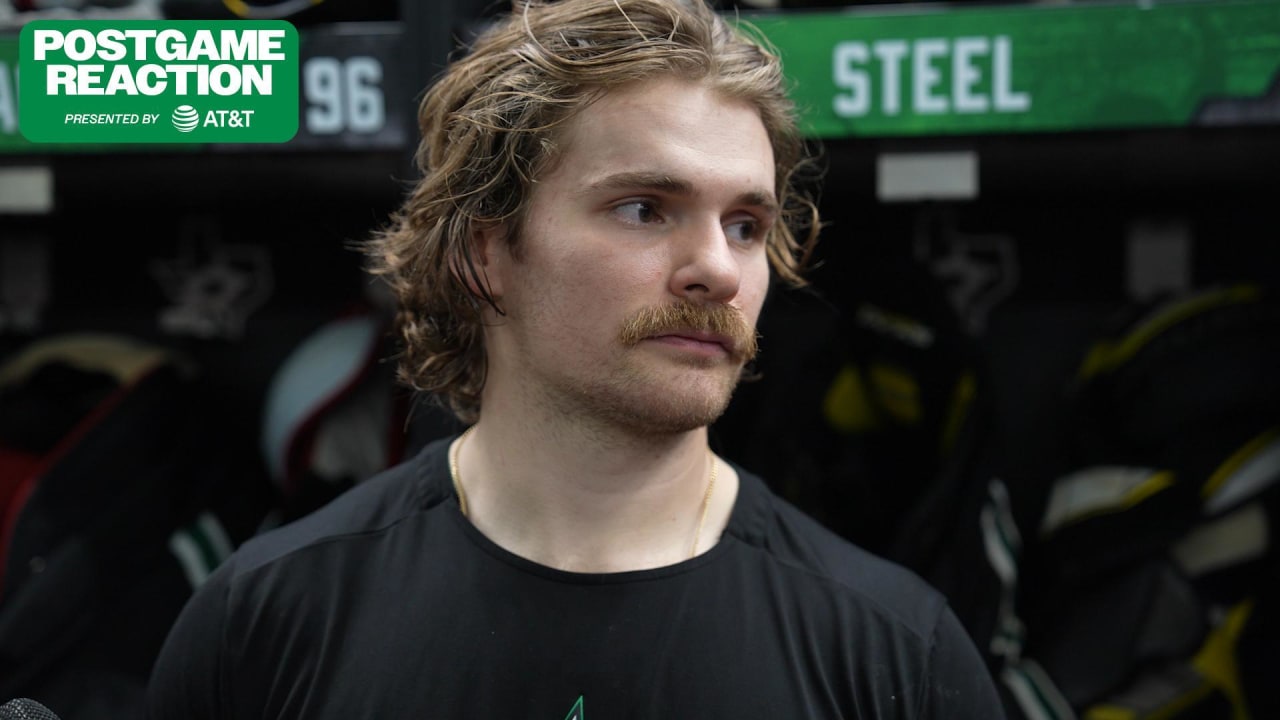 SJS@DAL Postgame: Sam Steel | Dallas Stars