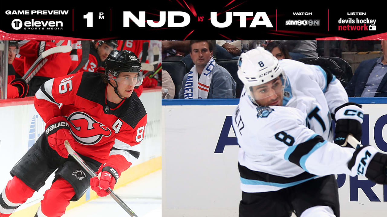 Devils Play Utah for First Time in History | PREVIEW | New Jersey Devils