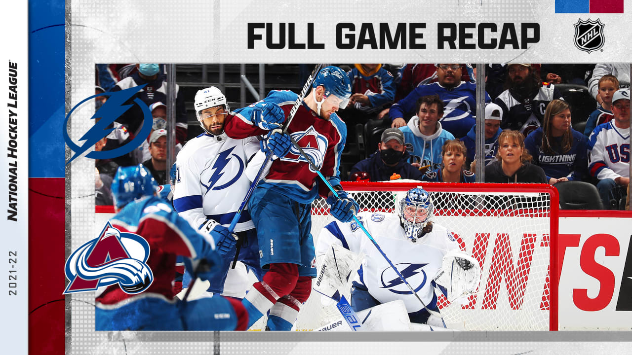 Recap: COL 3, TBL 2 | Colorado Avalanche