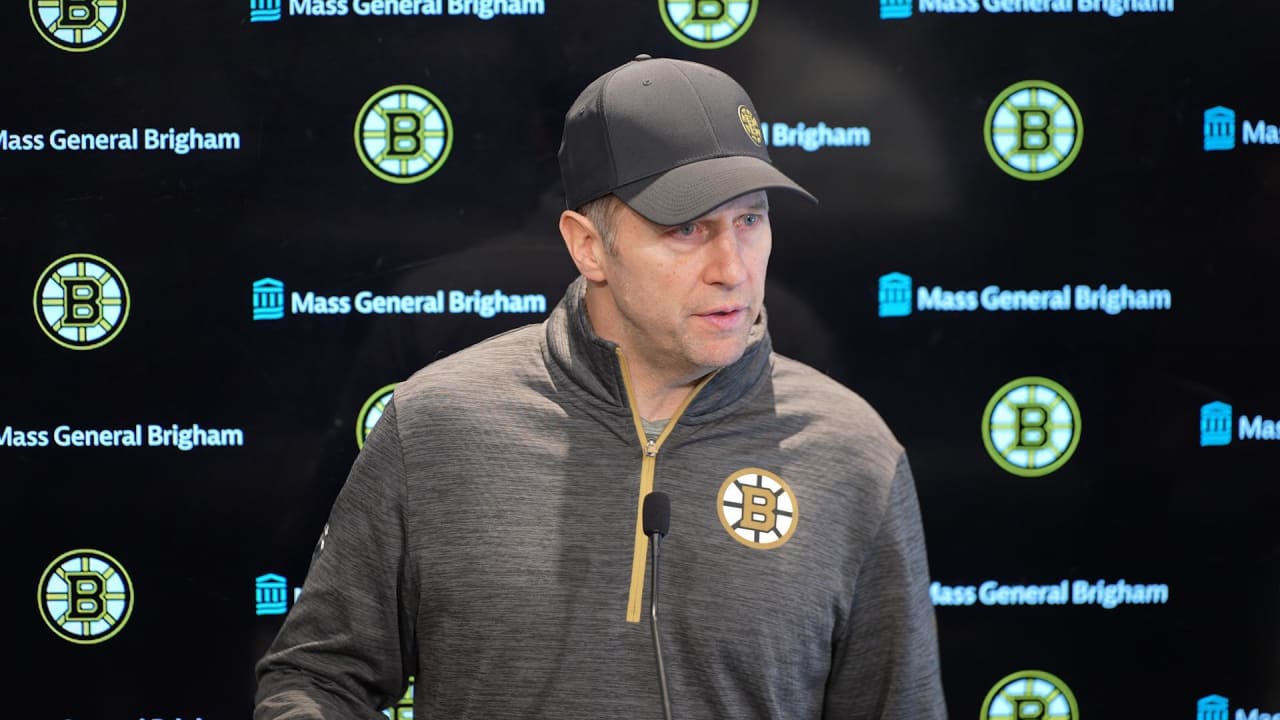 Press Room: Joe Sacco | Boston Bruins