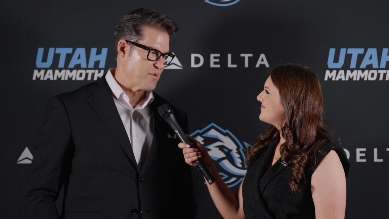 1-ON-1: Bill Armstrong on Desnoyers | Utah Mammoth