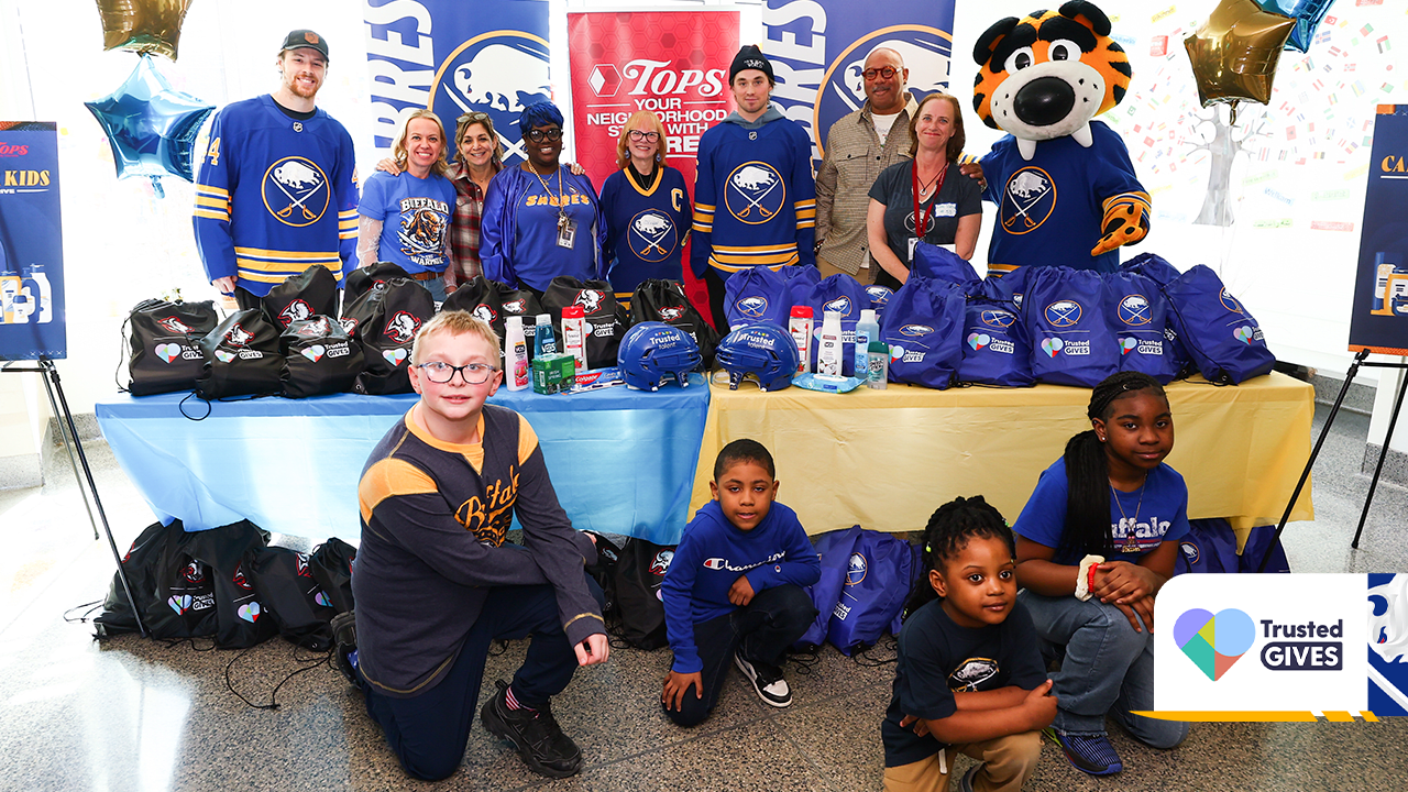 PHOTOS | Care Kits - Personal Hygiene Drive | Buffalo Sabres