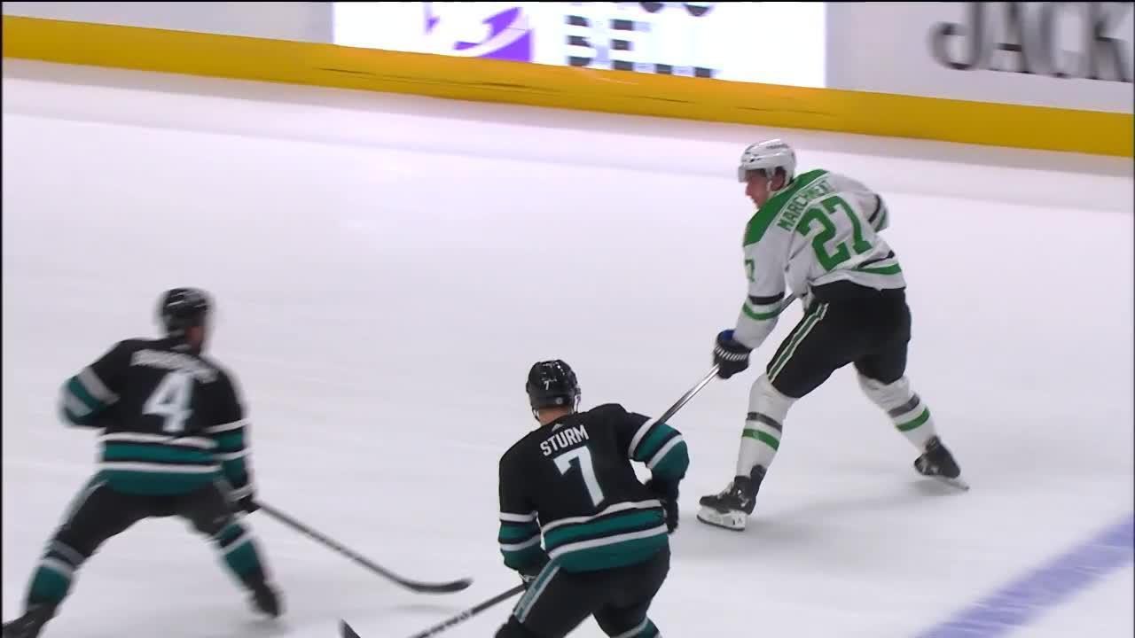 DAL@SJS: Marchment scores goal against San Jose Sharks | NHL.com