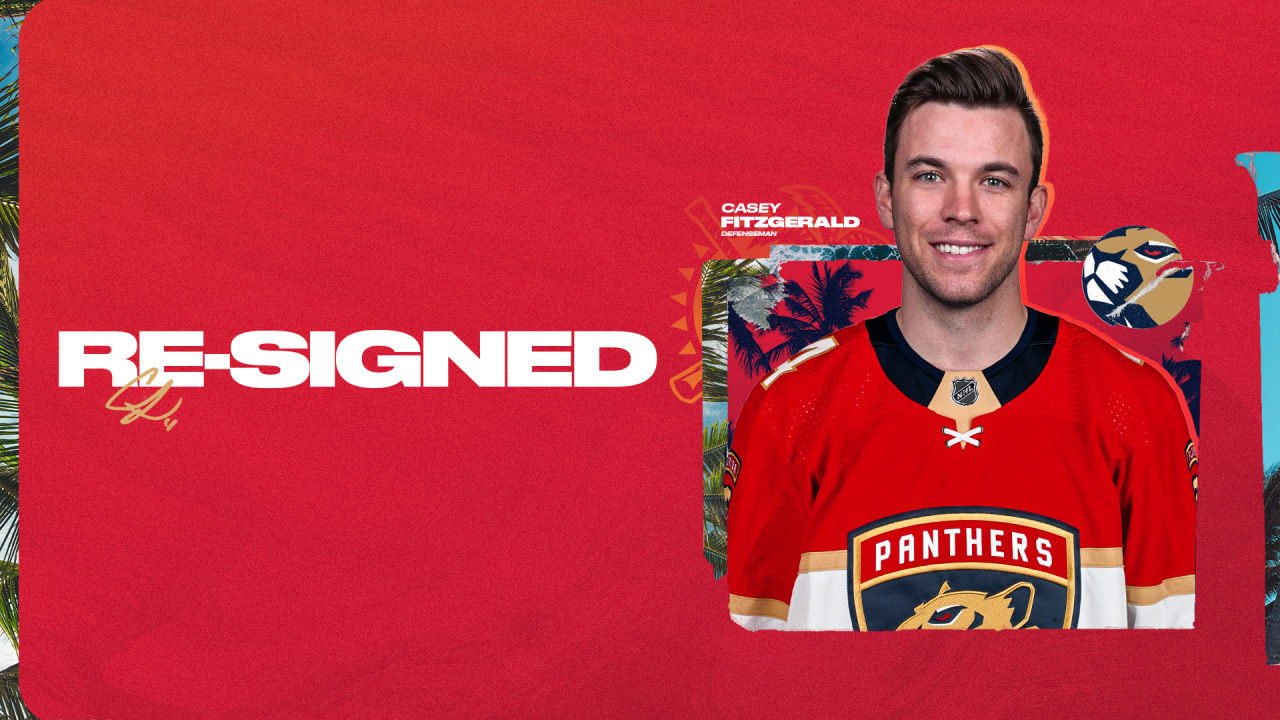 Panthers Agree to Terms with Casey Fitzgerald on a One-Year, Two-Way ...