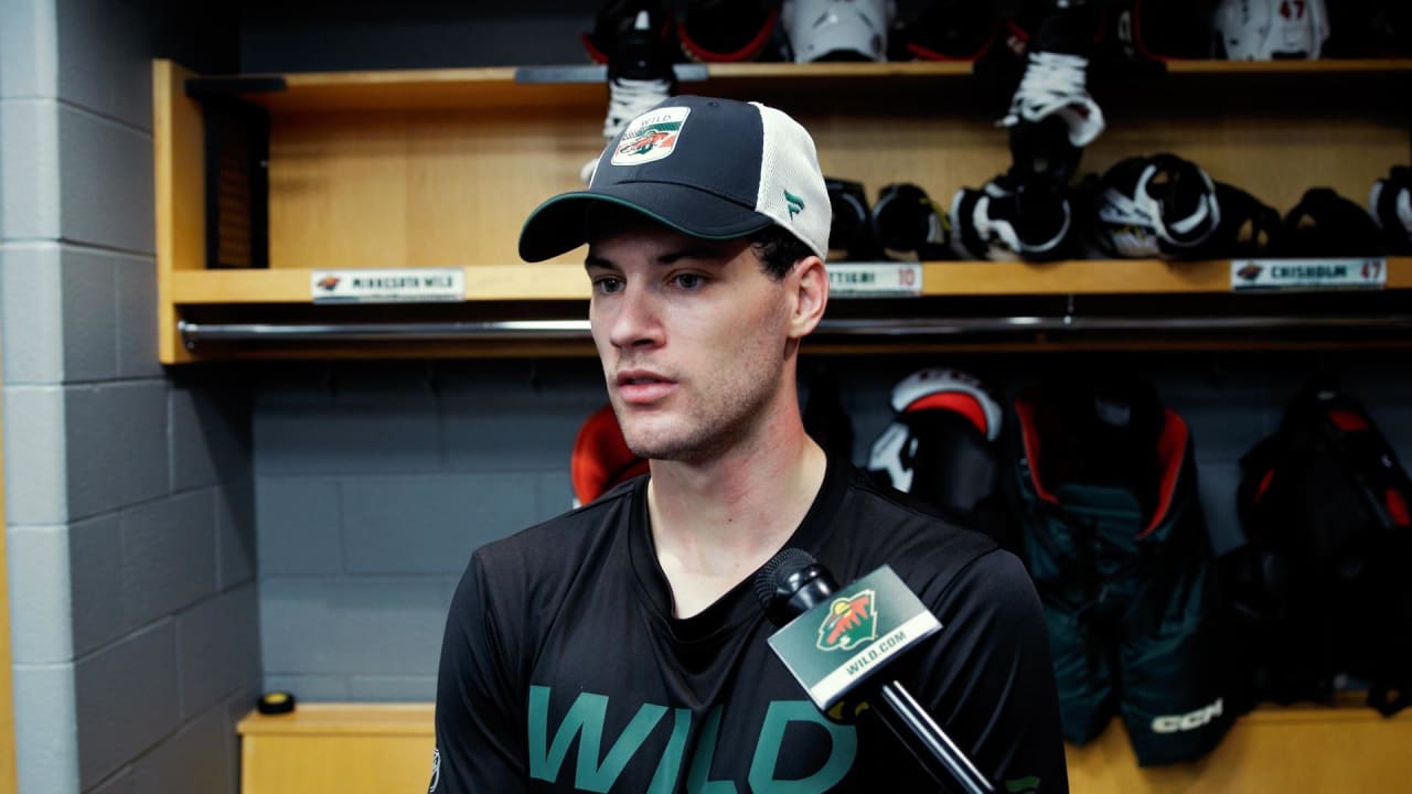 Chisholm Pregame at CHI 2/7 | Minnesota Wild