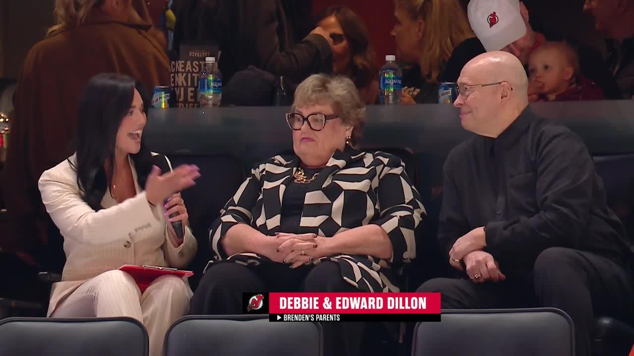 Brenden Dillon's Parents Interviewed on MSG | New Jersey Devils