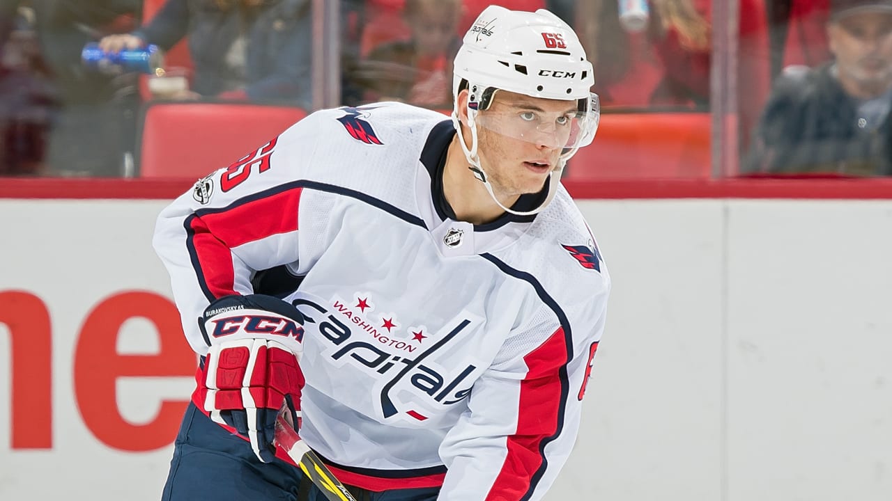 Burakovsky skates before Capitals practice, won't play in Game 5 | NHL.com