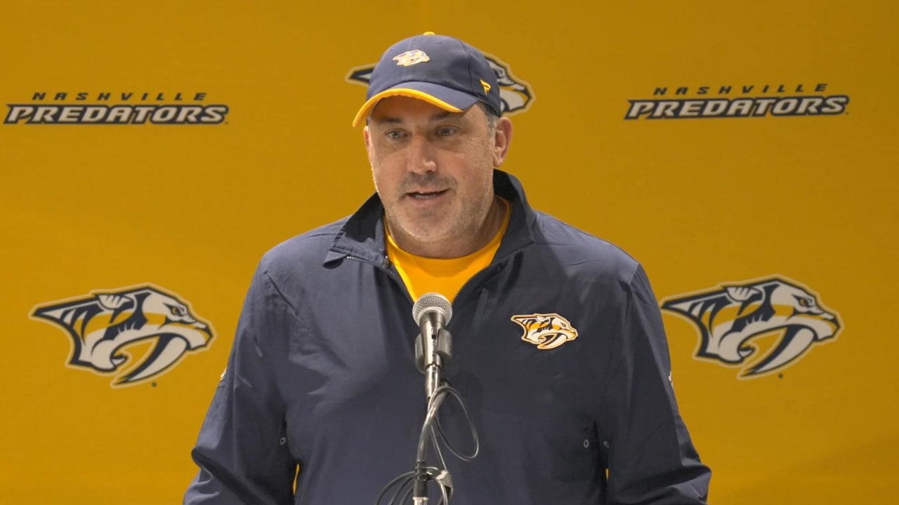 Training Camp: Coach Brunette | Nashville Predators