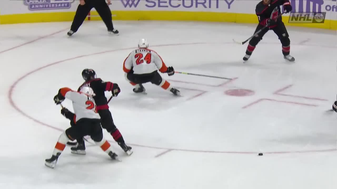 Noesen blasts in one-timer | NHL.com