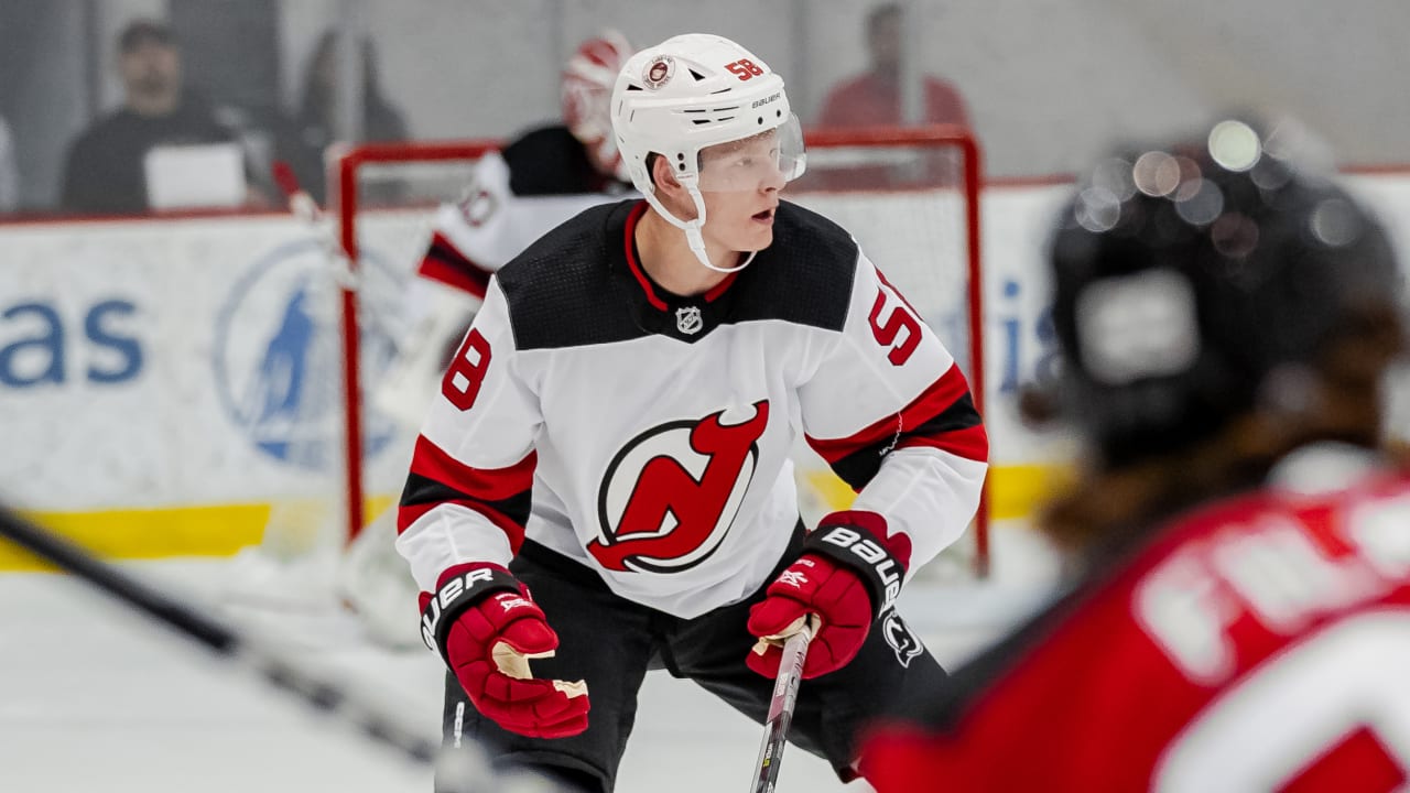Cheslock Sizes Up his Future | FEATURE | New Jersey Devils