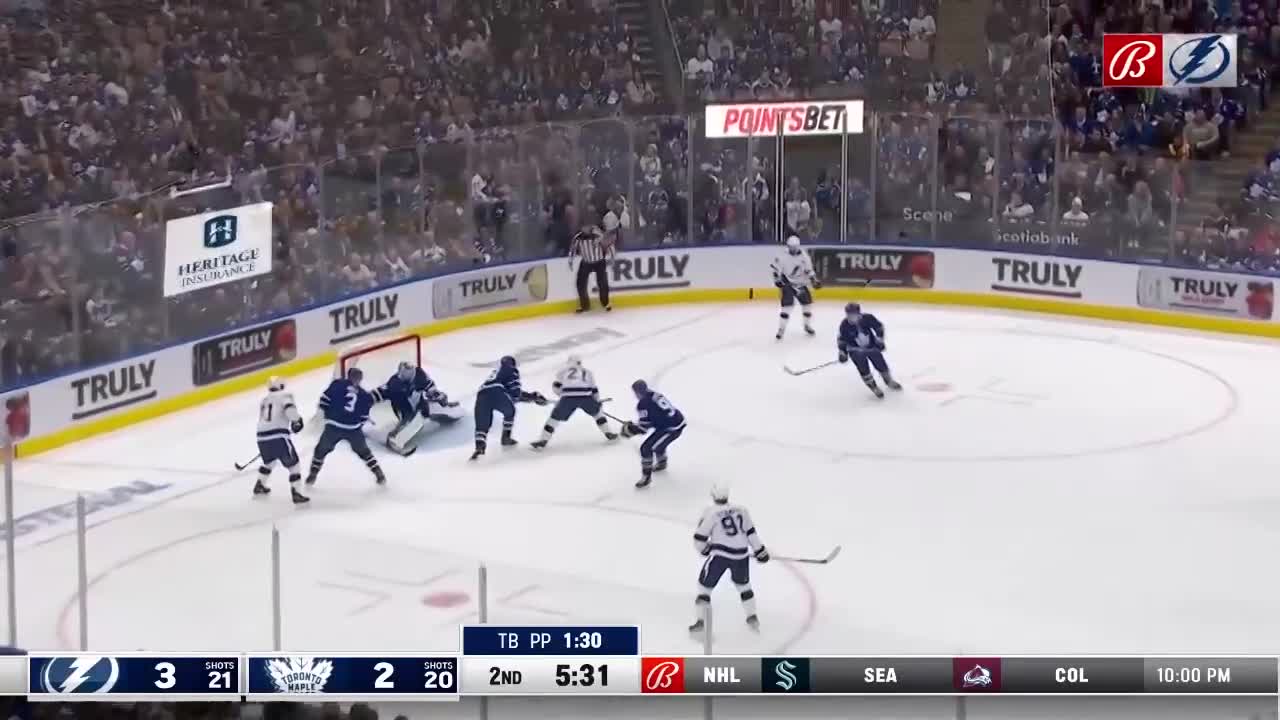 Point rips a wrister for a PPG | Tampa Bay Lightning