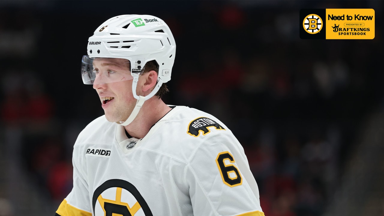 Need to Know: Bruins at Maple Leafs | Boston Bruins