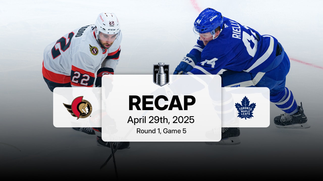 OTT at TOR | Recap | Gm 5 | NHL.com
