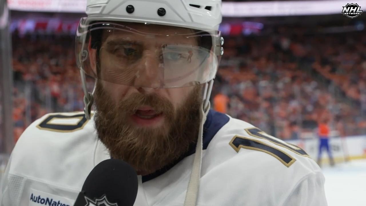 AJ Greer on ice ahead of Game 5 | Florida Panthers