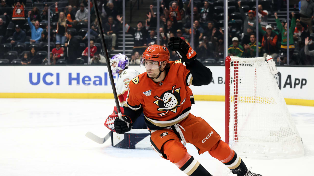 Gauthier opens the scoring on the breakaway | Anaheim Ducks