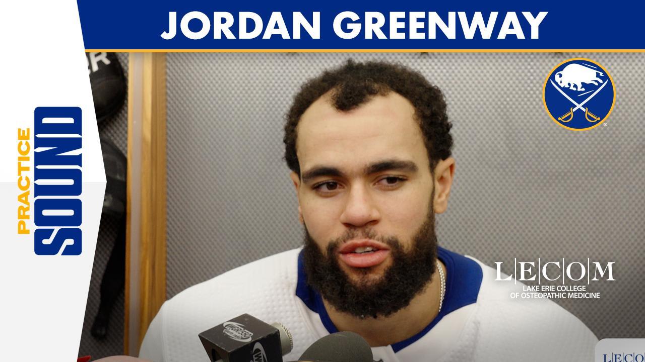 Greenway After Practice | Buffalo Sabres