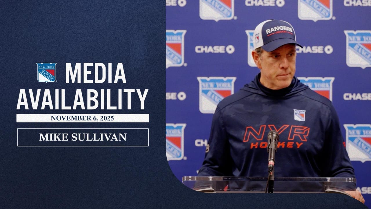 Practice: Mike Sullivan | New York Rangers