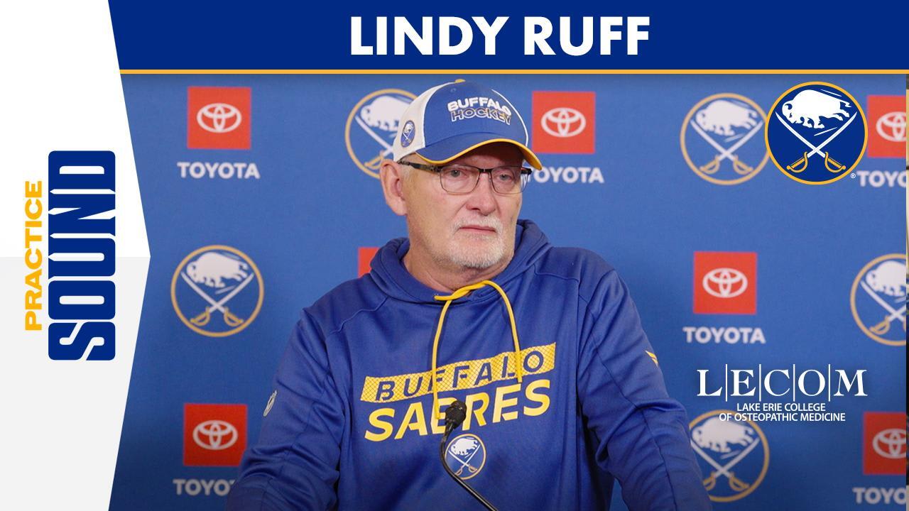 Ruff | Practice | Buffalo Sabres