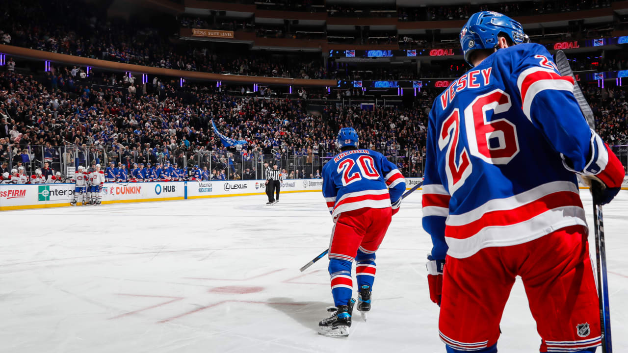 Postgame Notes: Rangers vs. Canadiens | New York Rangers