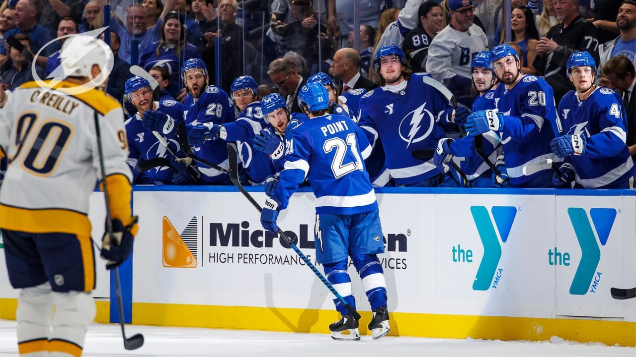 Point's backhander puts Bolts in front | Tampa Bay Lightning