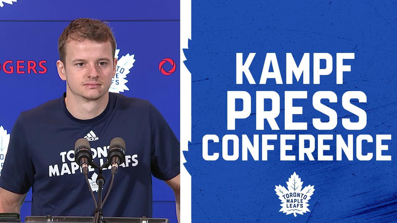 David Kampf | Pre Game | Toronto Maple Leafs