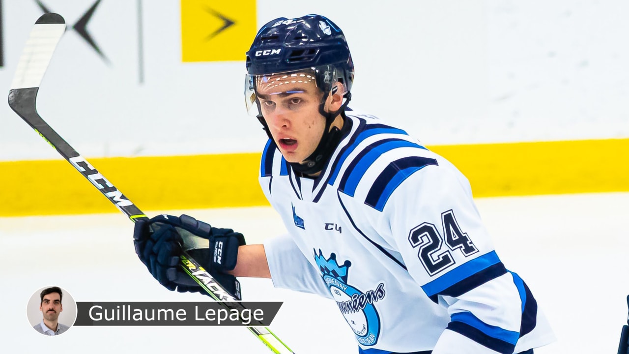 Louis Crevier : La constante progression d'un gentil géant | LNH.com